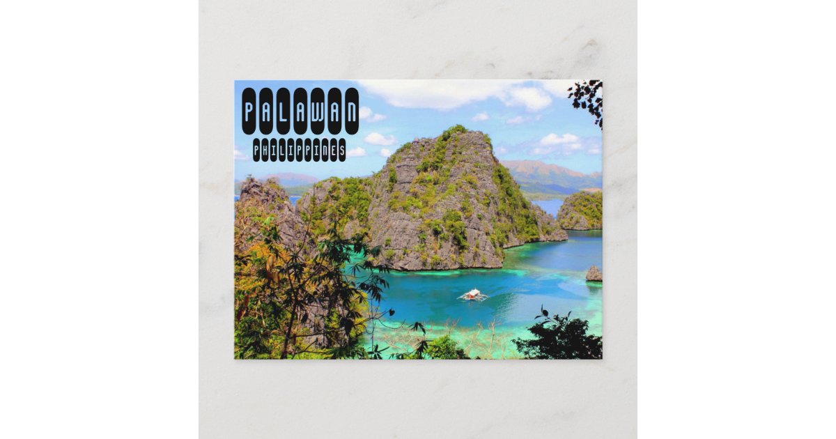 Palawan Island in Philippines Postcard | Zazzle