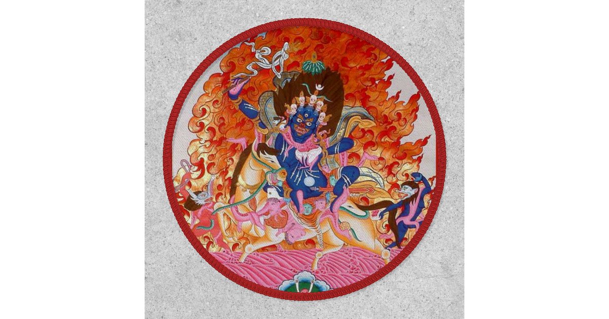 Palden Lhamo Tibetan Buddhist Protector Patch | Zazzle