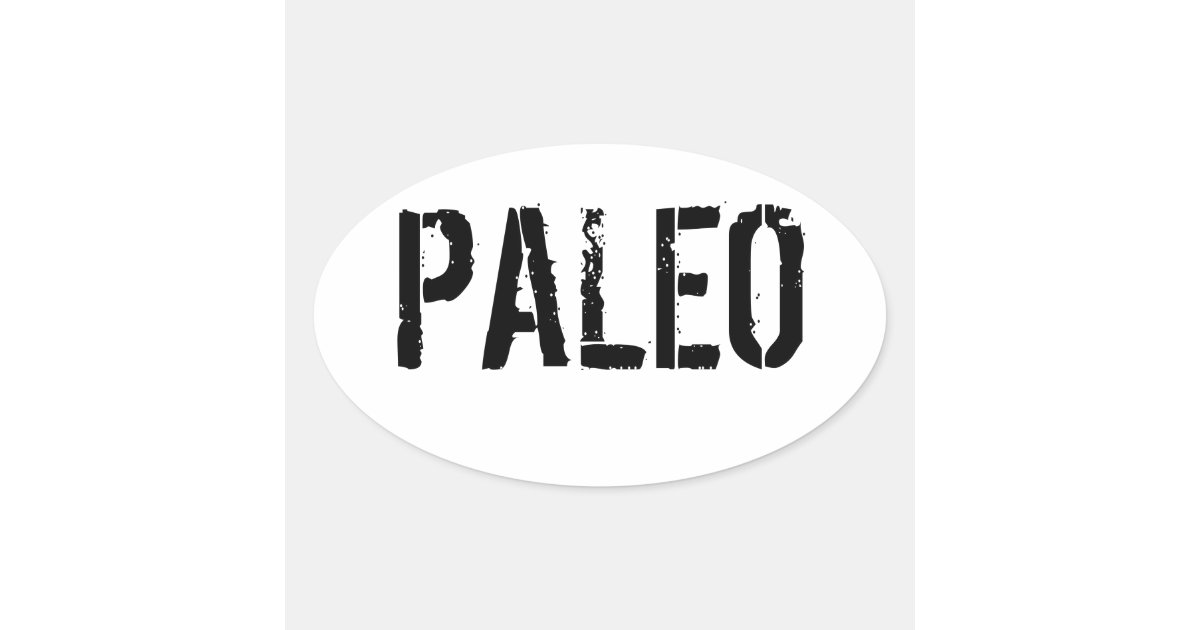 Paleo Bumper Sticker | Zazzle