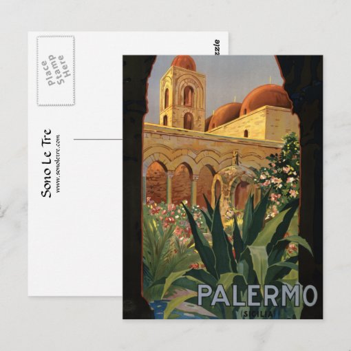 Palermo Postcard | Zazzle
