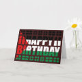 Palestine Flag Birthday Card | Zazzle