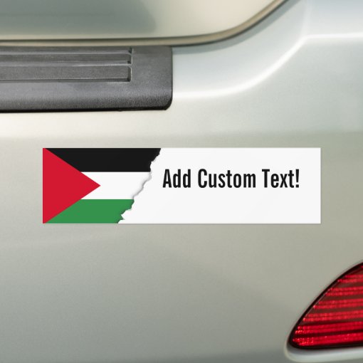 Palestine Flag Bumper Sticker | Zazzle