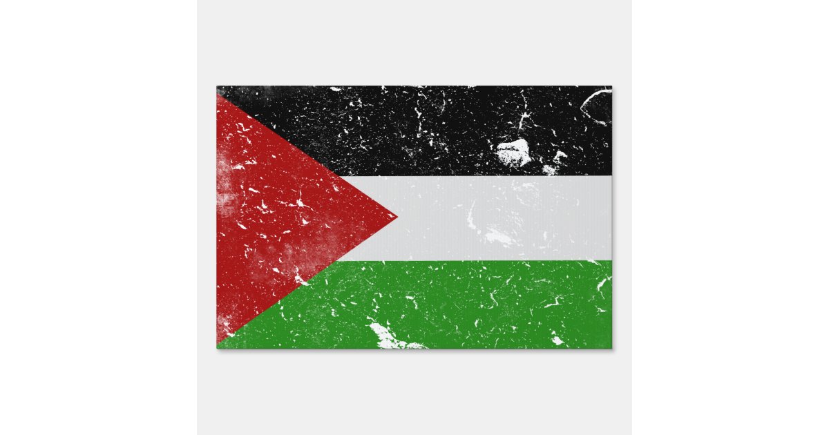 Palestine Flag Free Palestine Palestinian Sign | Zazzle