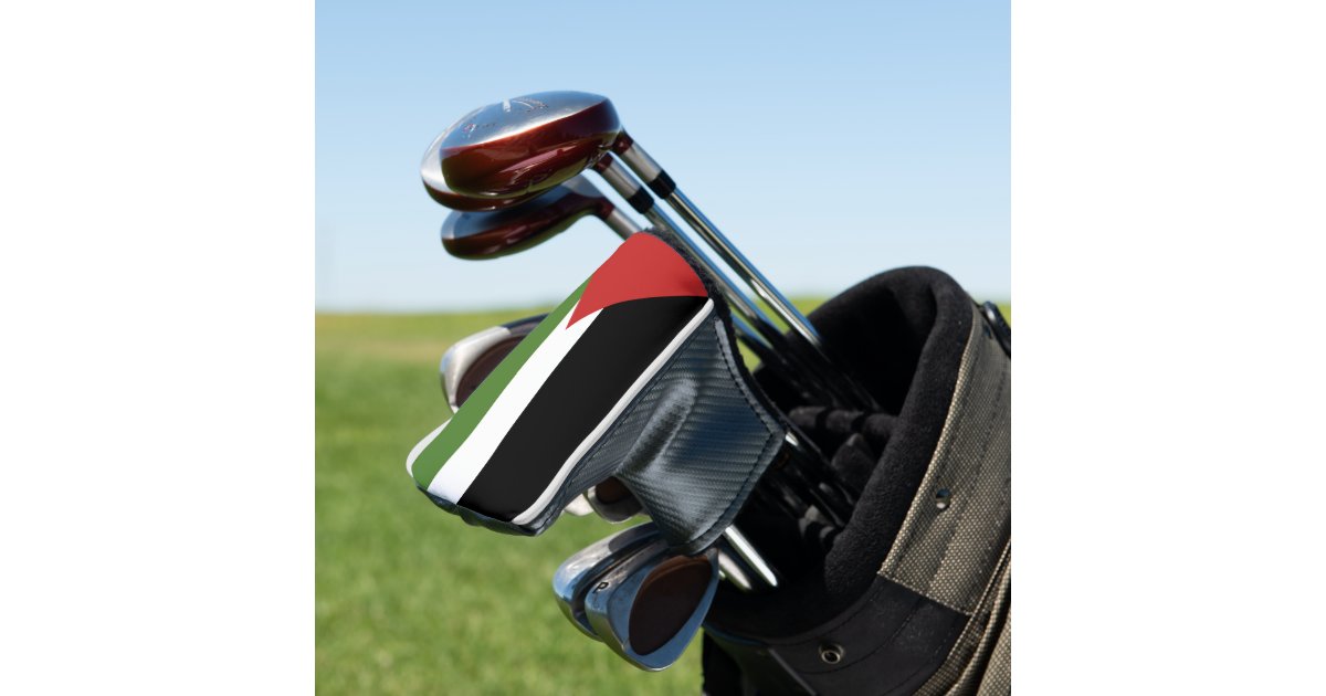 Palestine flag golf head cover | Zazzle