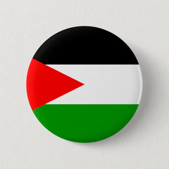 Palestine Flag Pinback Button | Zazzle