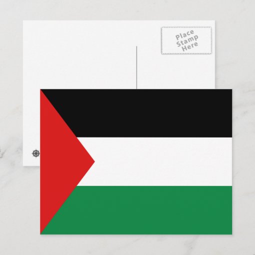 Palestine Flag Postcard | Zazzle