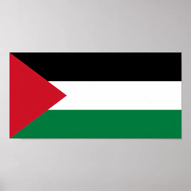 Palestine Flag Poster | Zazzle
