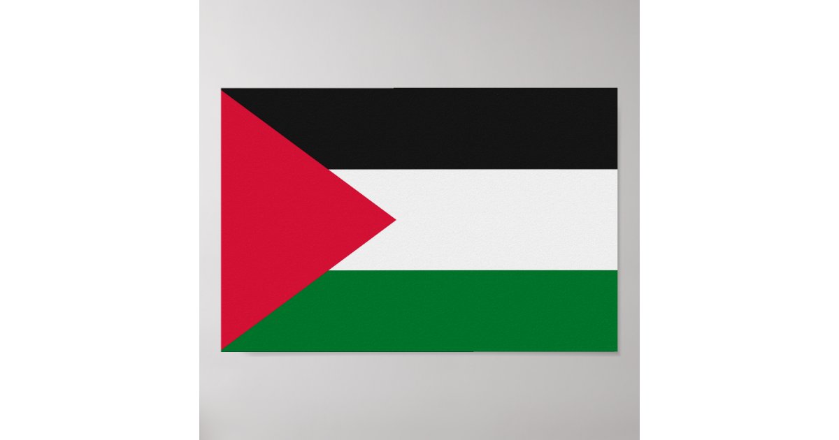 Palestine Flag Poster | Zazzle