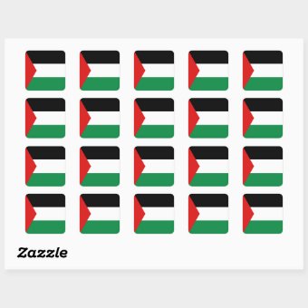 Palestine Flag Sticker | Zazzle