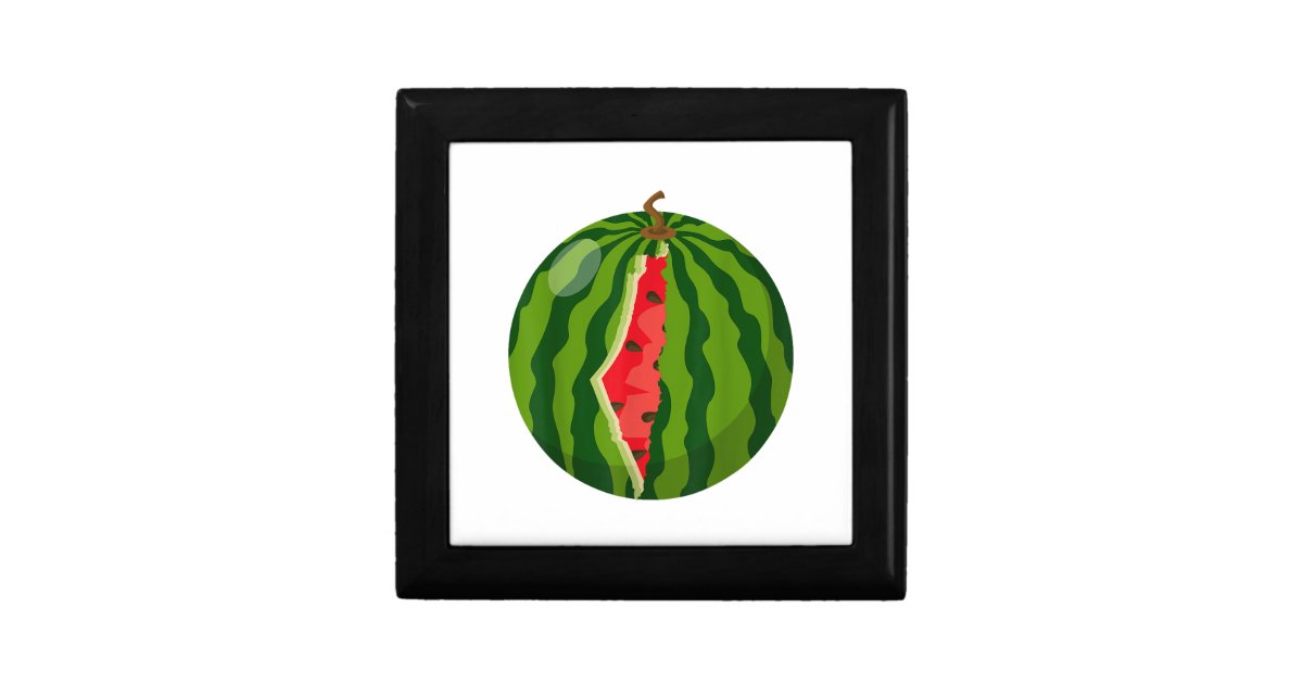 Palestine Map Watermelon Arabic Calligraphy Gift Box | Zazzle