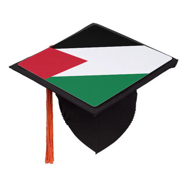 Palestinian flag graduation cap topper | Zazzle