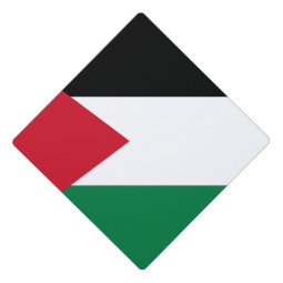 Palestinian flag graduation cap topper | Zazzle