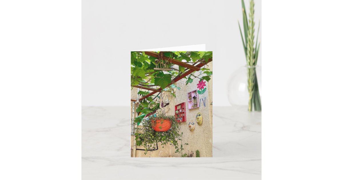 Palestinian Home Art Thank You Card | Zazzle