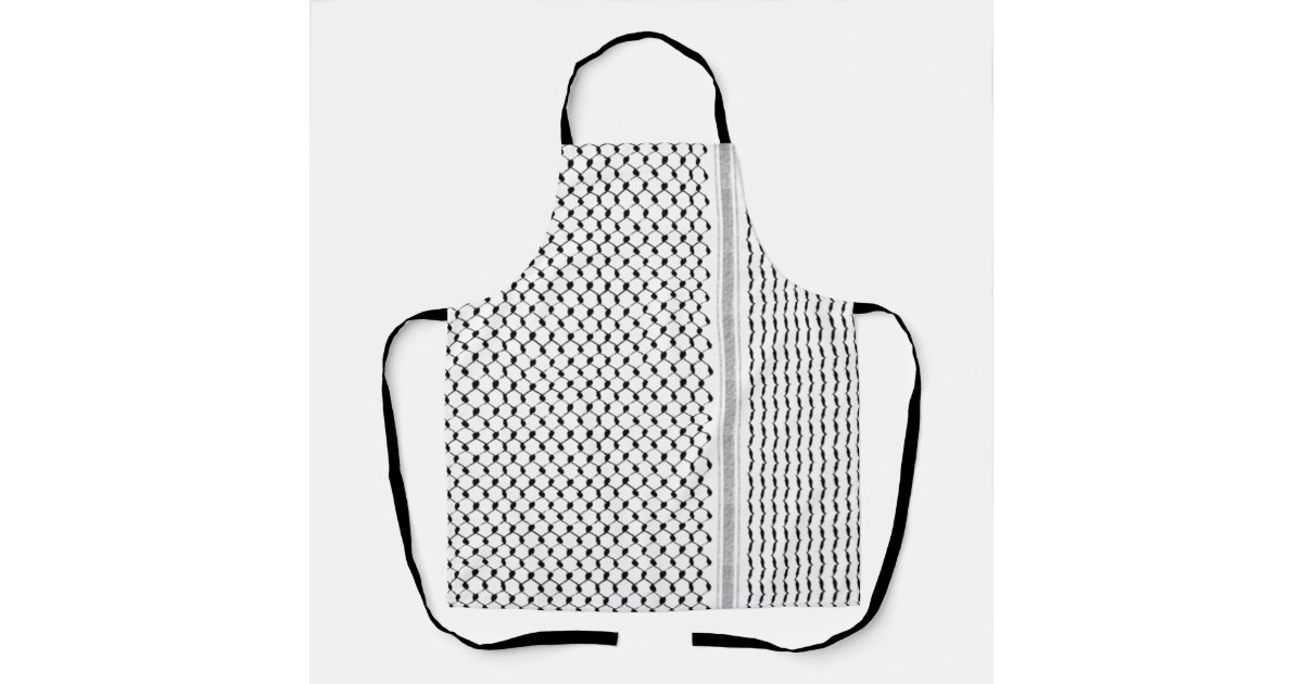 Palestinian Kufiya Custom Designed Apron | Zazzle
