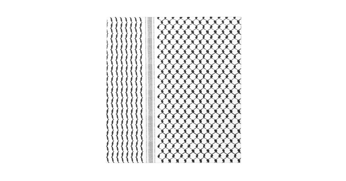 Palestinian Kufiya Custom Designed Notepad | Zazzle