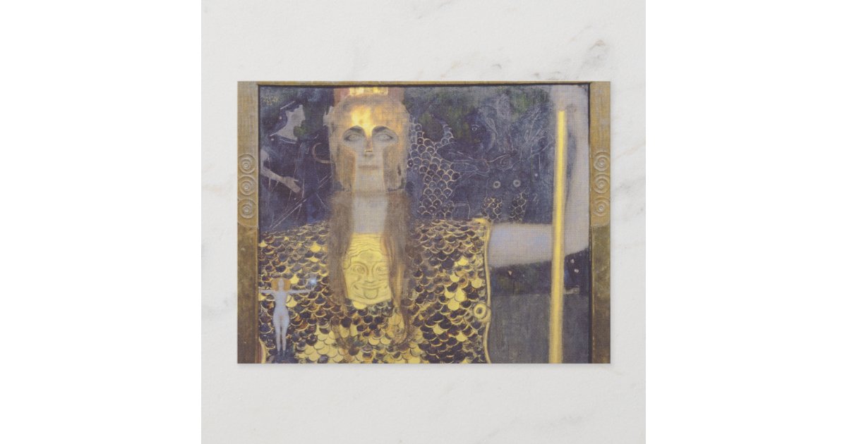 Pallas Athena Postcard | Zazzle