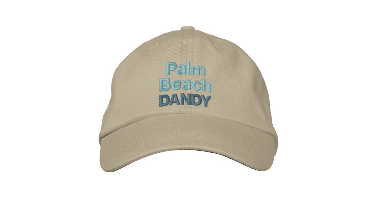 PALM BEACH DANDY cap | Zazzle