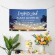 Palm Beach String Lights Congrats Graduation Party Banner | Zazzle