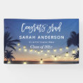 Palm Beach String Lights Congrats Graduation Party Banner | Zazzle