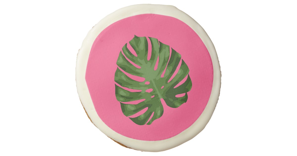 Palm Leaf Sugar Cookie | Zazzle