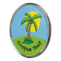 Palm Tree Cartoon Golf Ball Marker | Zazzle