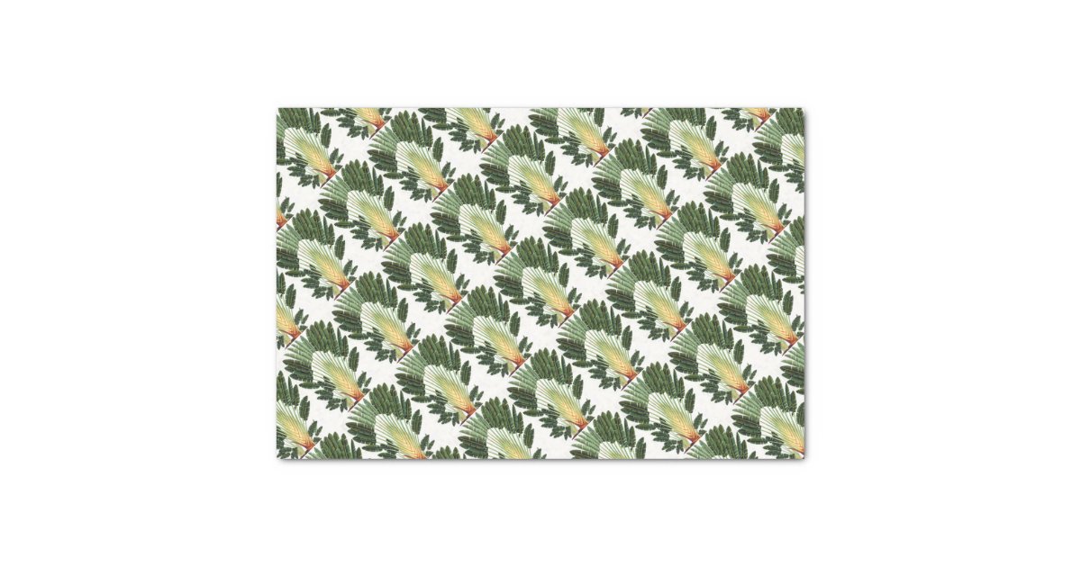 Palm Tree Chic Tissue Paper | Zazzle