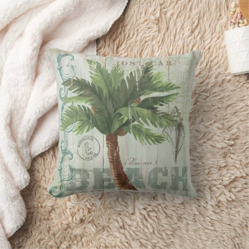 Palm Tree II Pillow | Zazzle