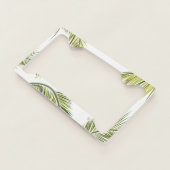 Palm Tree Licence Plate Frame | Zazzle