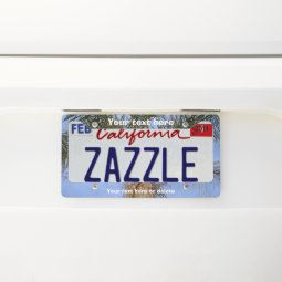 Palm Tree License Plate Frame | Zazzle
