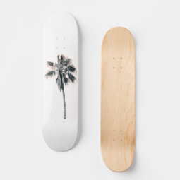 Palm tree skateboard palm tree deck | Zazzle