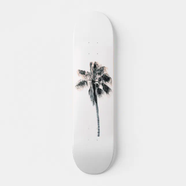 Palm tree skateboard palm tree deck | Zazzle