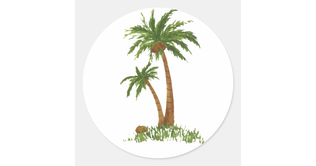 PALM TREE sticker | Zazzle