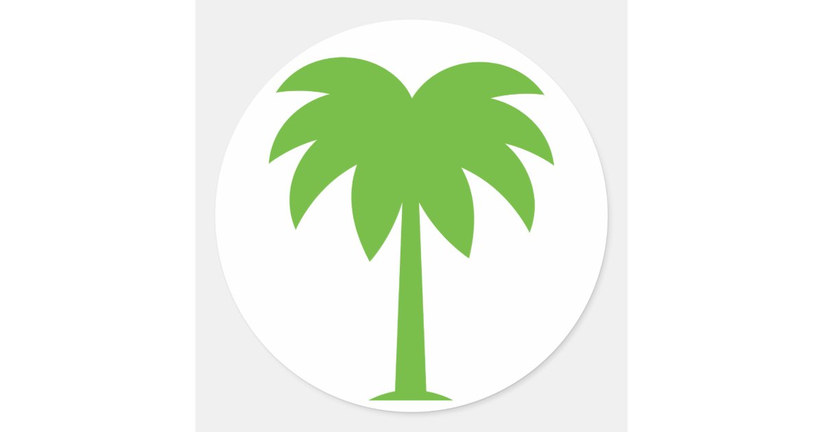 Palm tree stickers | Zazzle