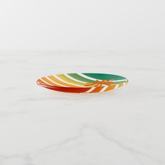 Palm Tree Sunset Trinket Tray | Zazzle