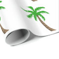 PALM TREE WRAPPING PAPER | Zazzle