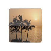 Palm Trees and Romantic Sunset Checkbook Cover | Zazzle