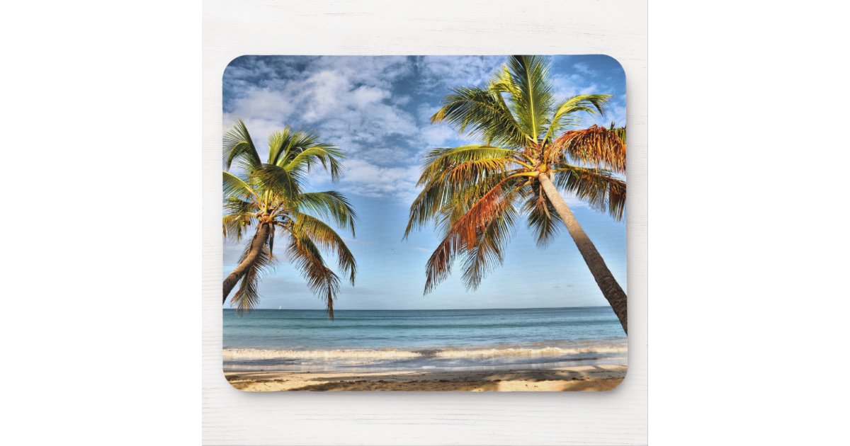 palm trees mouse pad | Zazzle