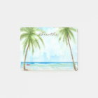 Palm Trees Post It Notes | Zazzle