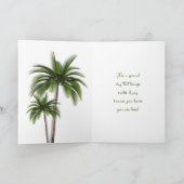 Palm Trees Thinking of You Card | Zazzle