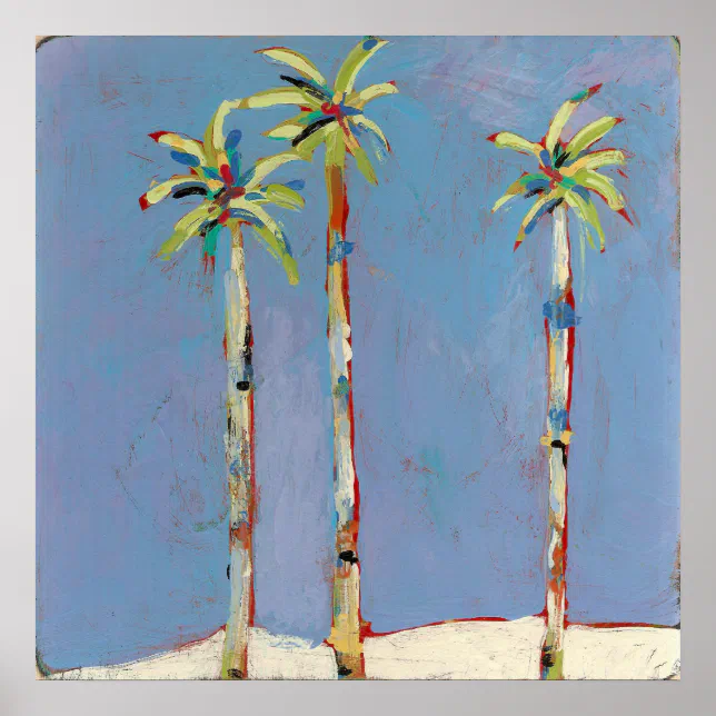 Palm Trio-Poster Poster | Zazzle