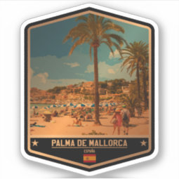 Palma de Mallorca Sticker | Zazzle