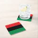 Pan African Flag & Unia Symbol / party Square Paper Coaster | Zazzle