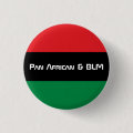 Pan African Flag & Unia Symbol / sports fan Button | Zazzle