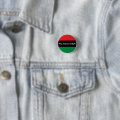 Pan African Flag & Unia Symbol / sports fan Button | Zazzle