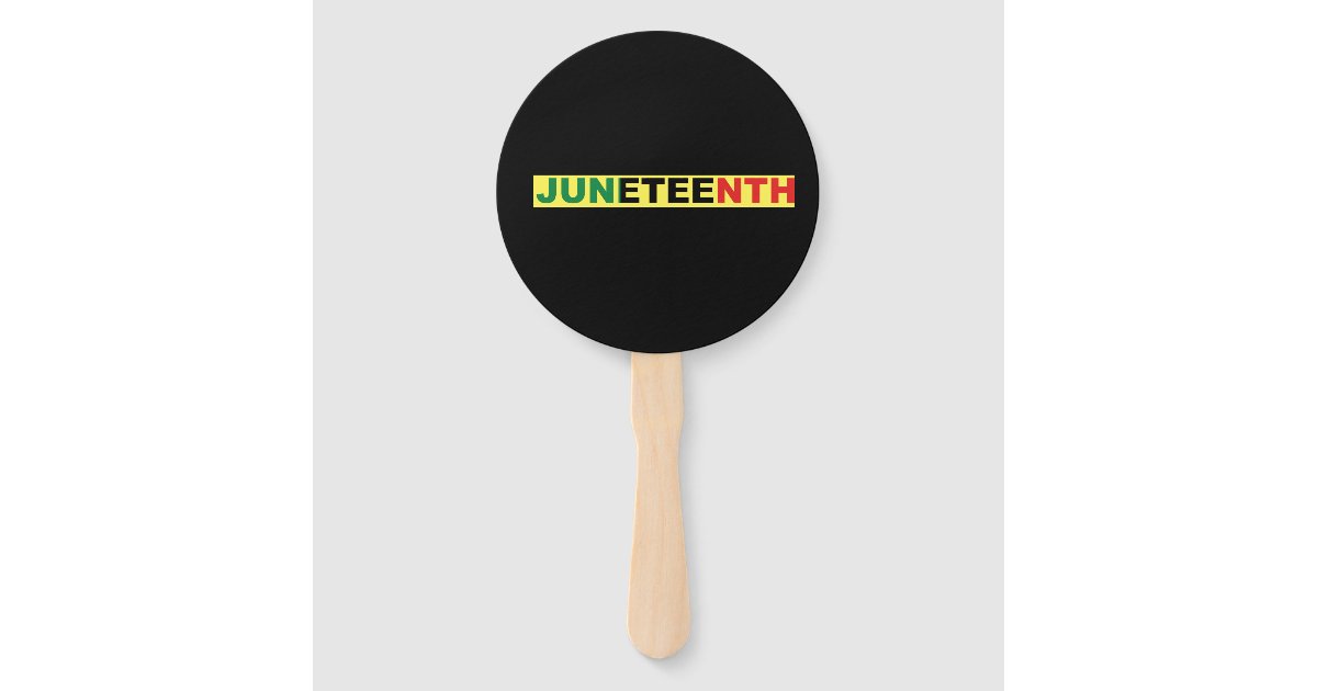 Pan African, Juneteenth Hand Fan | Zazzle