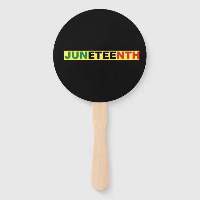 Pan African, Juneteenth Hand Fan | Zazzle