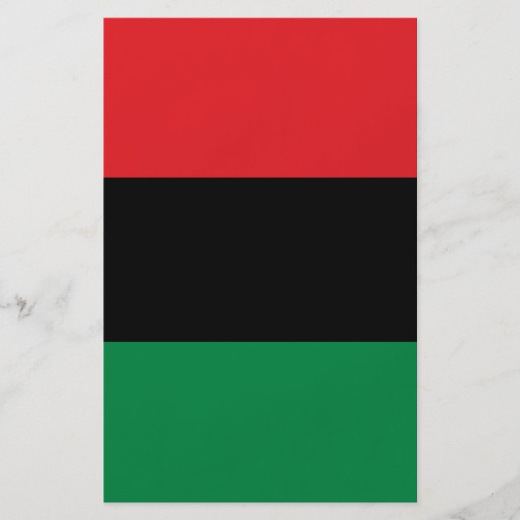 Pan African UNIA Flag Flyer | Zazzle