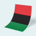 Pan African UNIA Flag Flyer | Zazzle