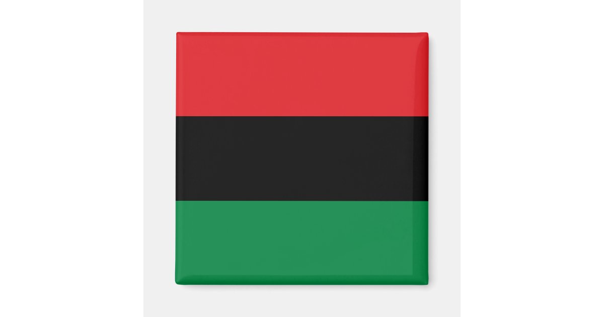 Pan African UNIA Flag Magnet | Zazzle