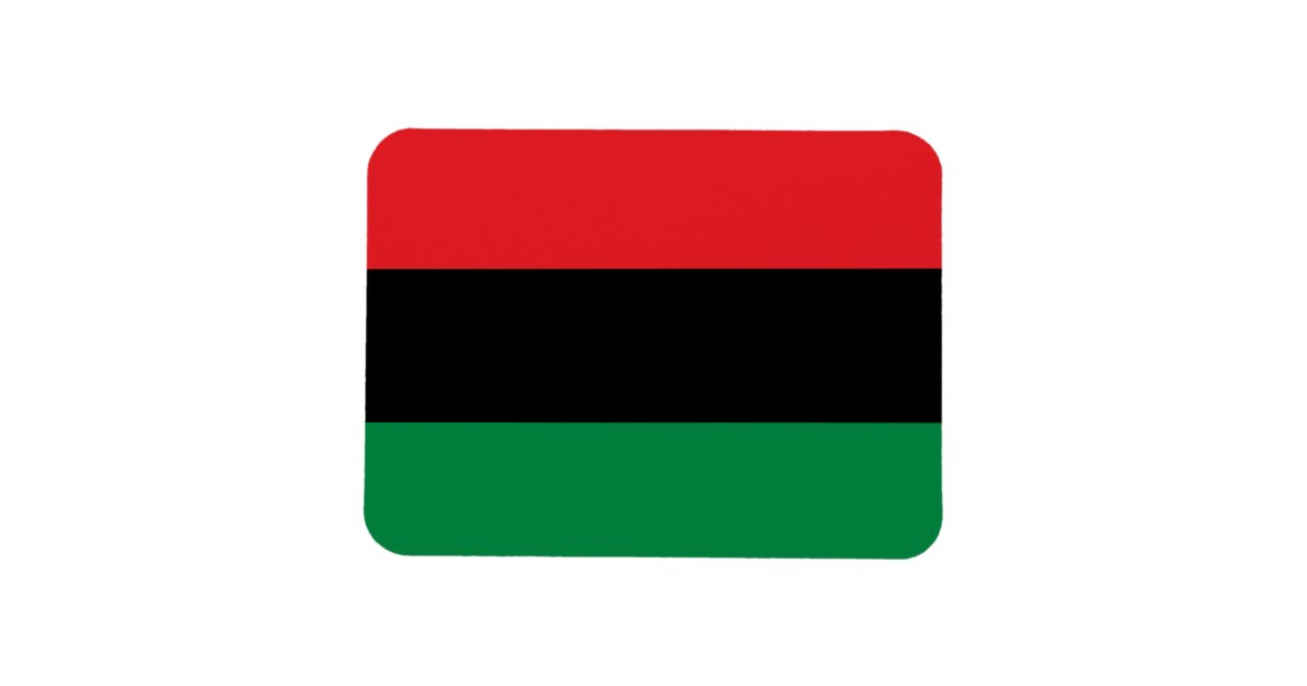 Pan African UNIA Flag Magnet | Zazzle